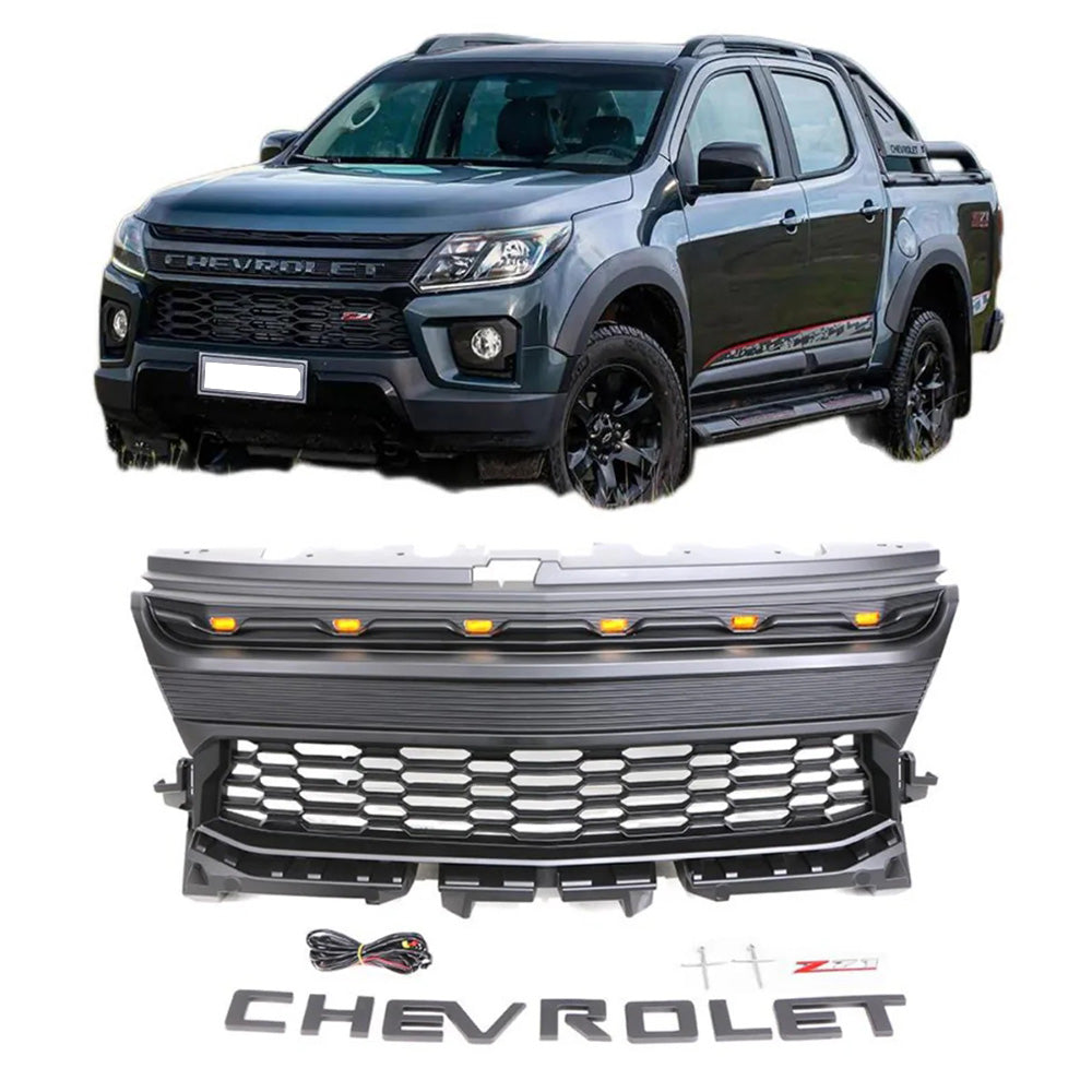 Front Grille For 2021 2022 2023 Chevrolet Colorado Raptor Style Grill ...